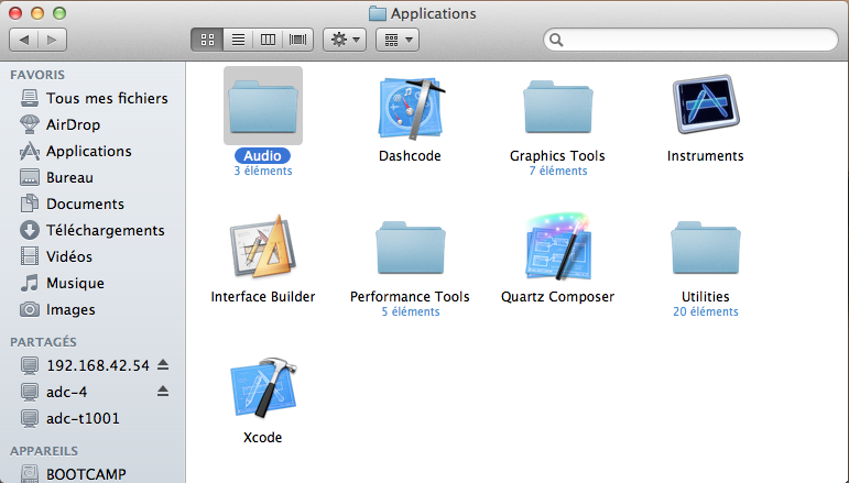 Installation XCode 3.2.6 - Blogue ADC-DAO
